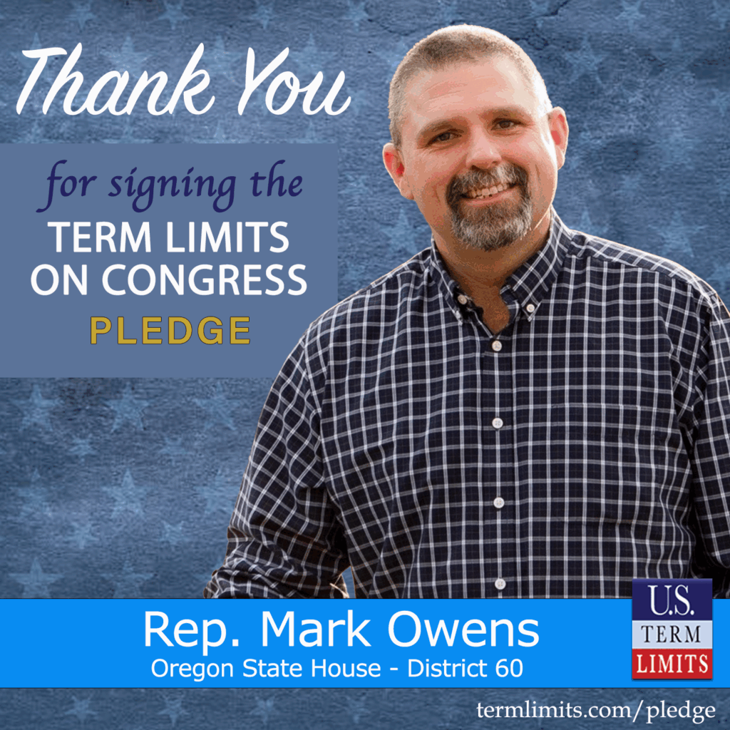 Rep. Greg Owens Pledges to Support Congressional Term Limits - Term ...
